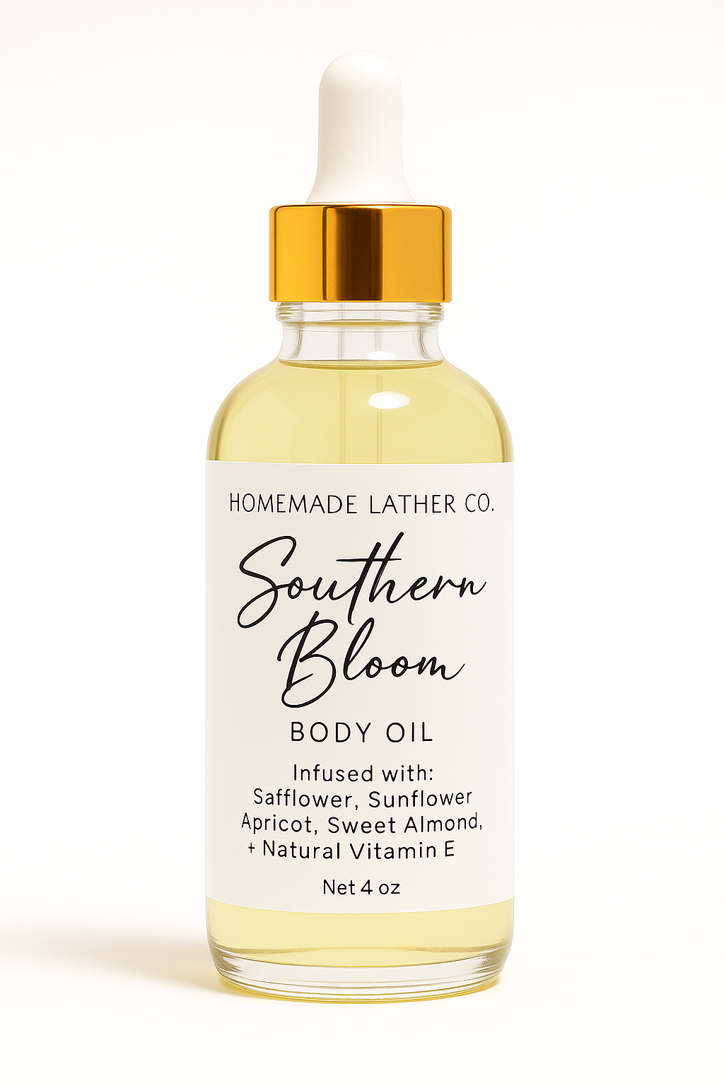 Southern Bloom Body Oil | Magnolia + Peony Floral Glow – HOMEMADE ...